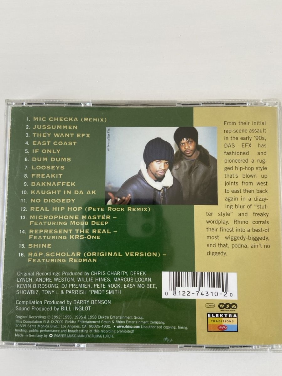 DAS EFX - The Very Best Of CD, Hip Hop Rarität! (Gebraucht) in Gossau ...