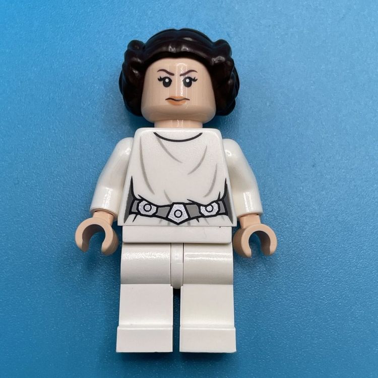 Star Wars: Princess Leia Minifigure Crooked Smile - sw0994 (Neu und ...