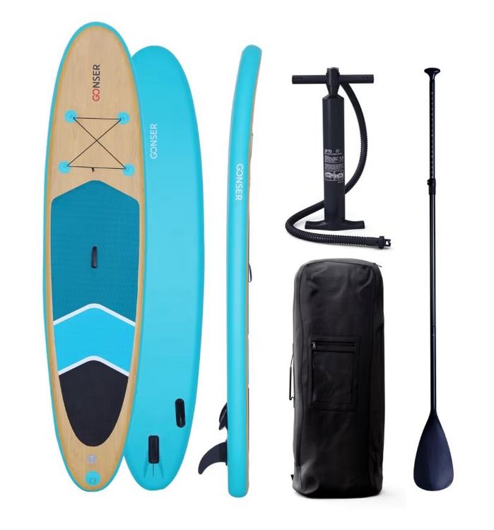 2x Gonser SUP ink. Transporttrolley und Veste | Kaufen auf Ricardo