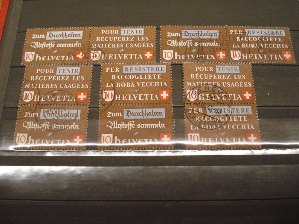 5 * Zusammendrucke Altstoff 1941 o, Paare | Kaufen auf Ricardo