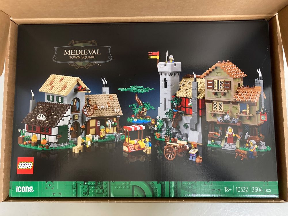 Lego 10332 Mittelalterlicher Stadtplatz - Neu & OVP (Neu und ...