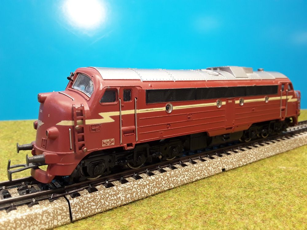 Märklin 3068 _ Diesel Lokomotive Di 3 NSB Norwegen _ Spur H0 | Kaufen ...