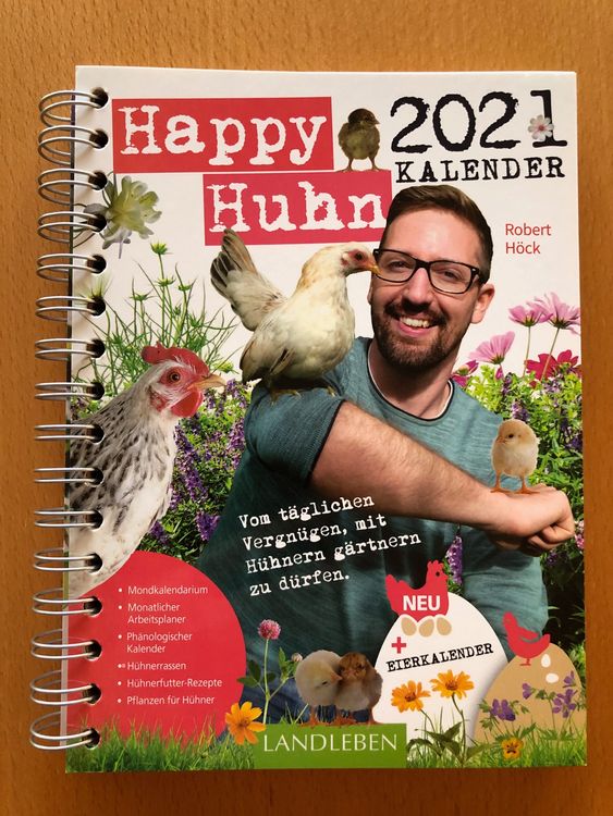 Happy Huhn Kalenderbuch 2021 von Robert Höck | Acheter sur Ricardo