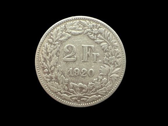 2 Franken Silbermünze 1920 | Kaufen auf Ricardo