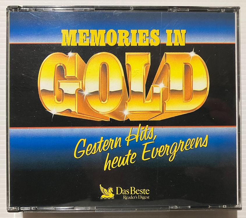 Memories In Gold - 3 CD - Das Beste - Vintage musique 1990 (Gebraucht ...