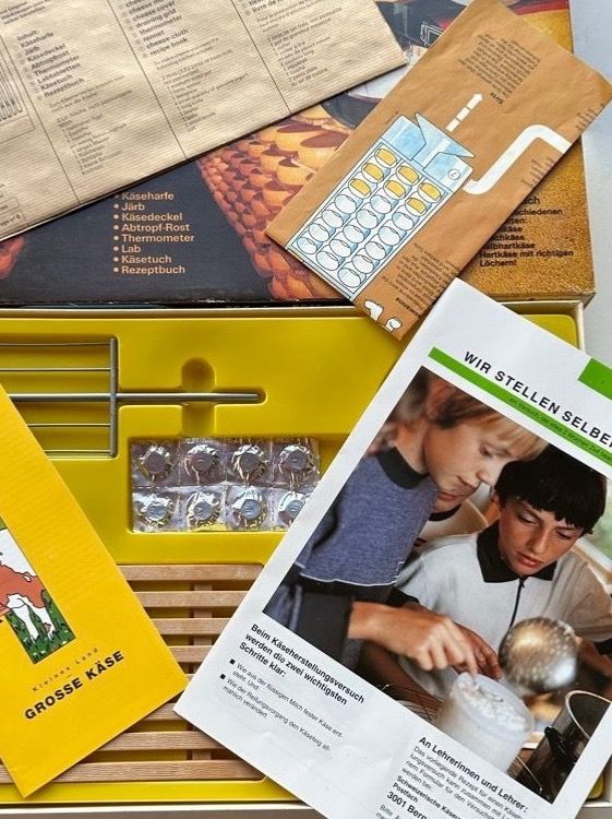 Klein-Käserei von Walter Wolf Windisch, Experimentierset (Neu und ...