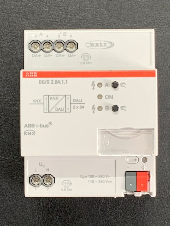 ABB KNX/DALI Gateway DG/S 2.64.1.1, 2×64 (Gebraucht) in Illnau für CHF ...
