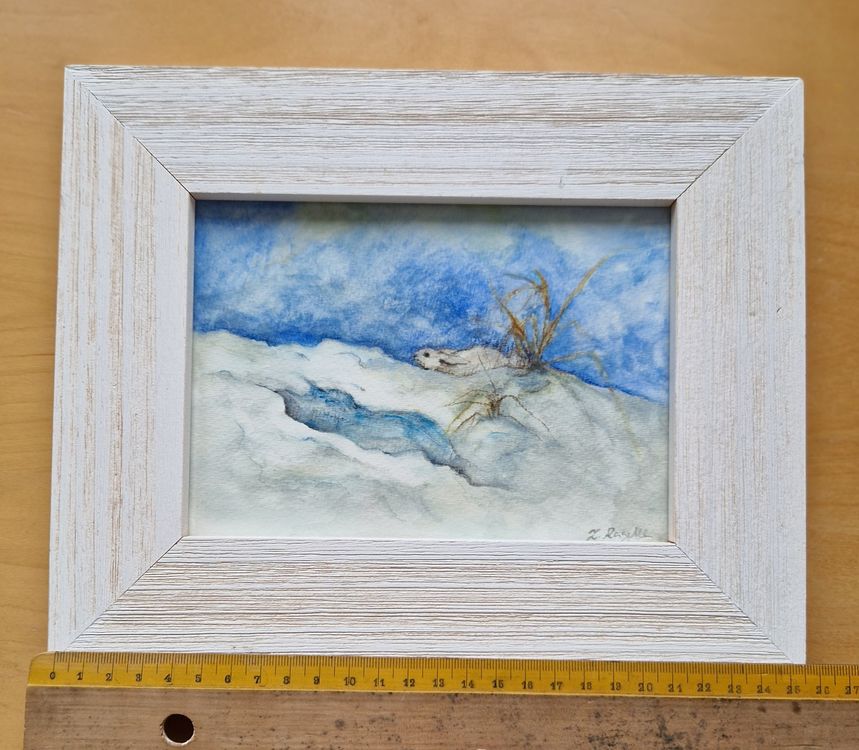 Original Aquarell gerahmt (Neu und originalverpackt) in Zürich für CHF 30 – mit Lieferung auf ...