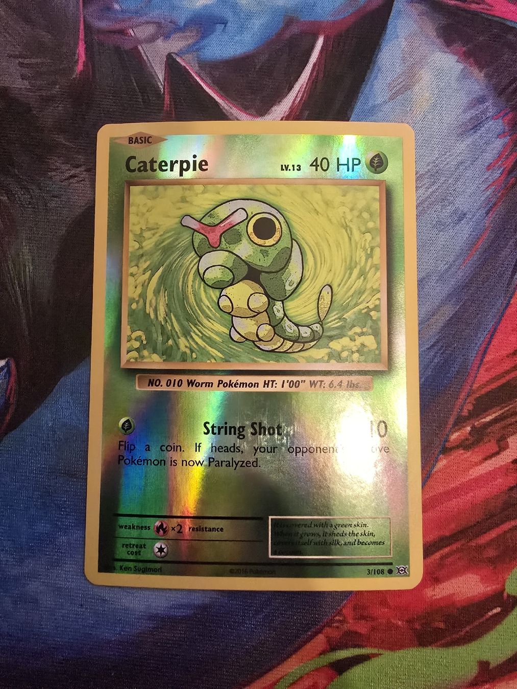 Carte Pokémon Caterpie Reverse Holo Rare (D'occasion) à Cointrin pour ...