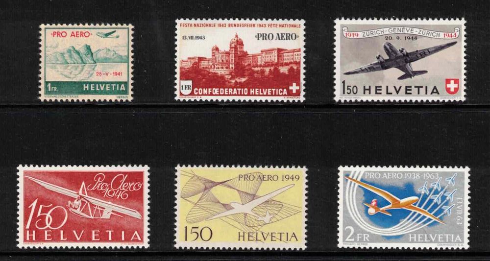 Flugpost Pro Aero 1941 - 1963 ** | Kaufen auf Ricardo