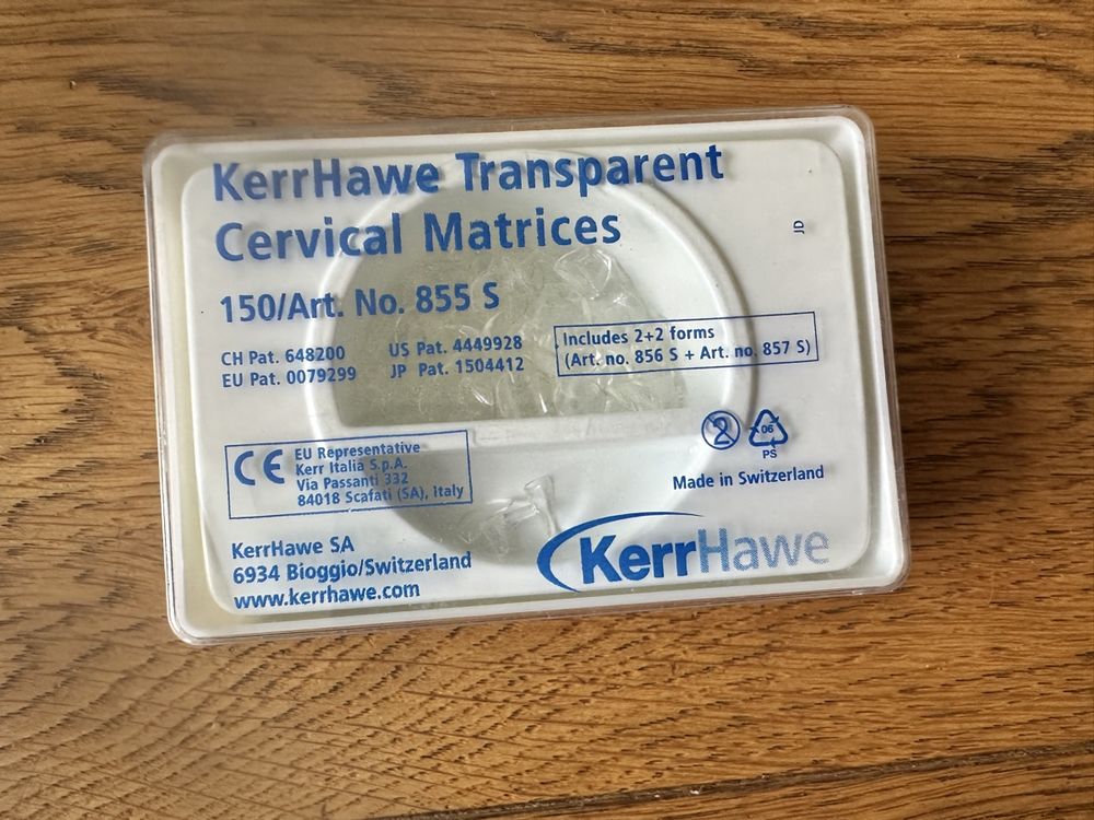 KerrHawe Transparent Cervical Matrices 855S, neu! (Neu (gemäss ...