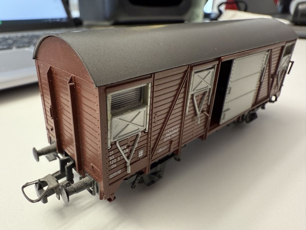 Roco SBB gedeckter Güterwagen DC HO | Kaufen auf Ricardo