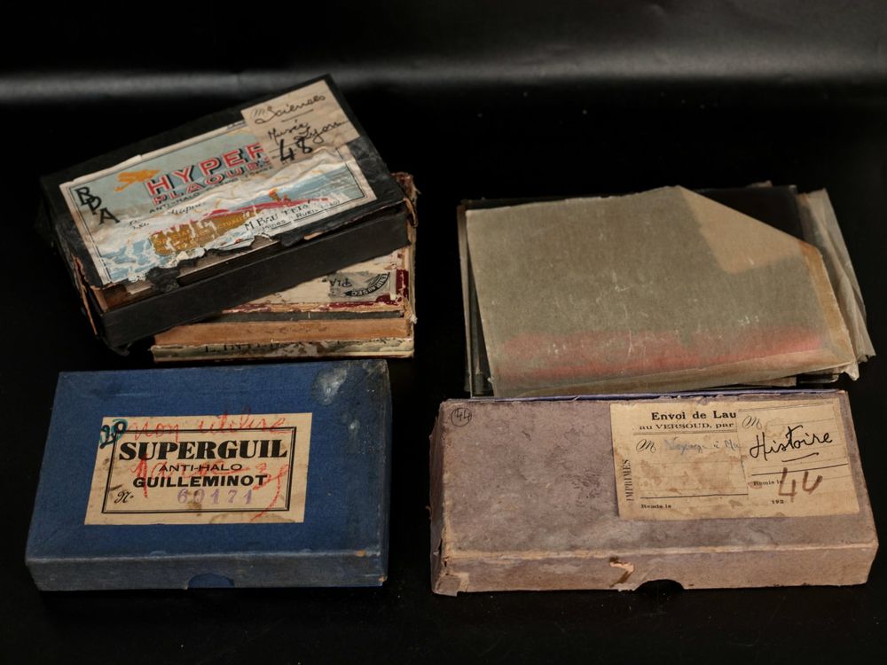 lot de plaques photographique 1930 - Antike Fotoplatten (Defekt) in ...