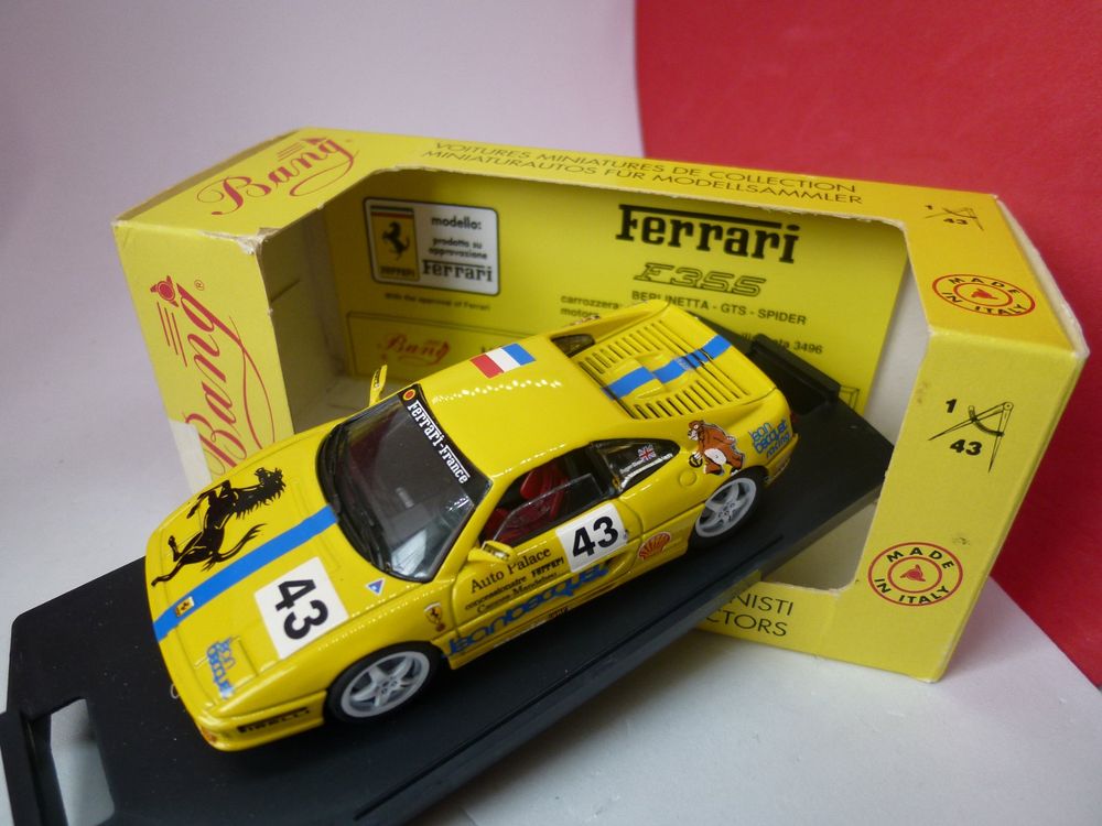 Ferrari F355 - Challenge 96 - Pilot: Donington - Bang -g43 (Neu (gemäss ...
