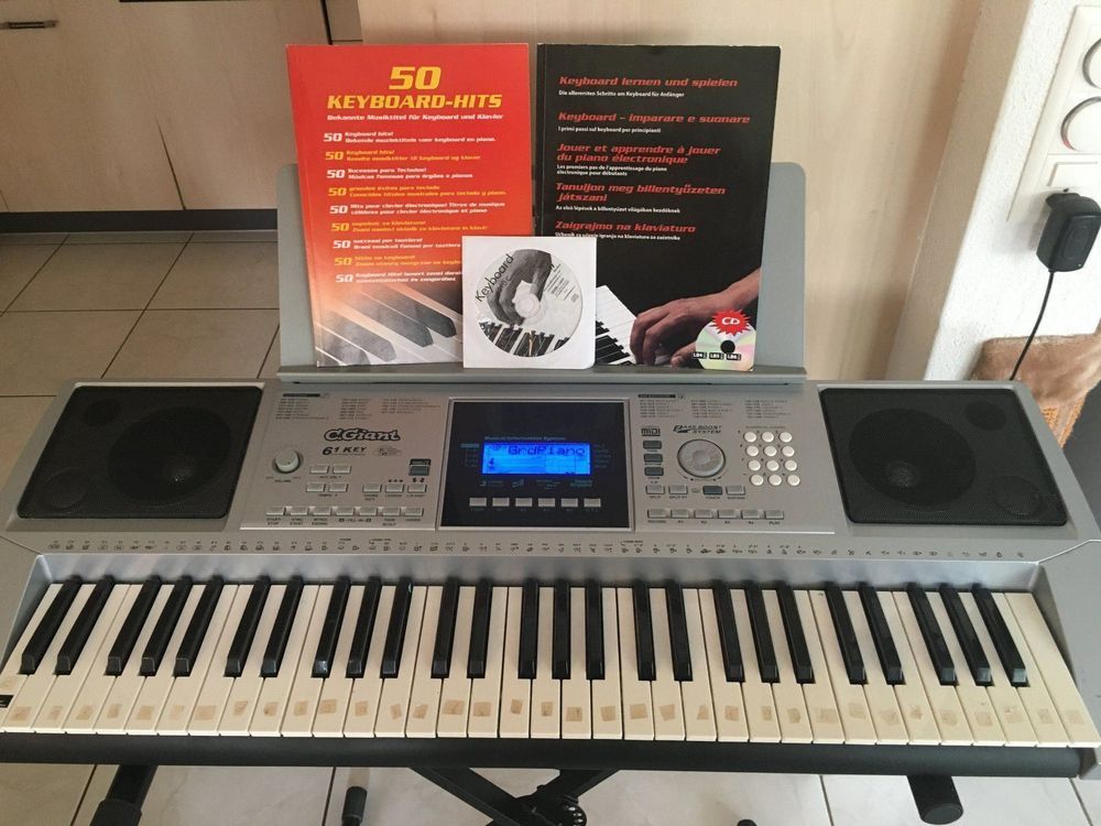 Elektron. Keyboard LP-6210C mit Ständer | Kaufen auf Ricardo