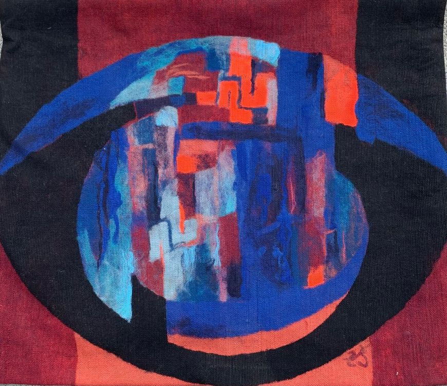 Zdenek SPUTA (1916-2014) Wandteppich (Gebraucht) in Root für CHF 190 ...