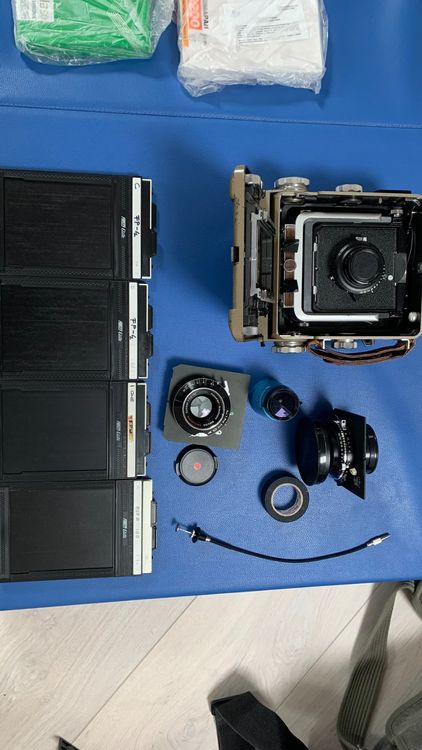 Wista 45 SP kit with lenses and accessories (Gebraucht) in St-Cergue ...