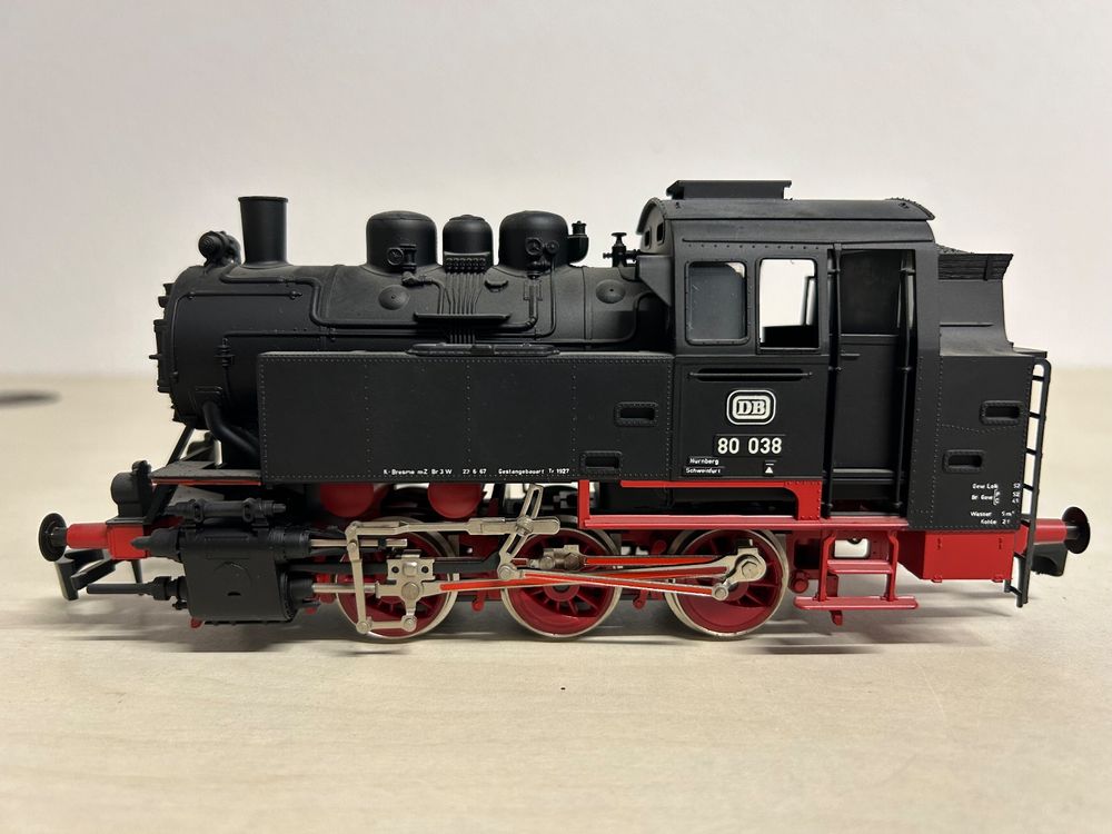 Rivarossi BR 80 Dampflokomotive Spur 0 (Gebraucht) in Reitnau für CHF ...