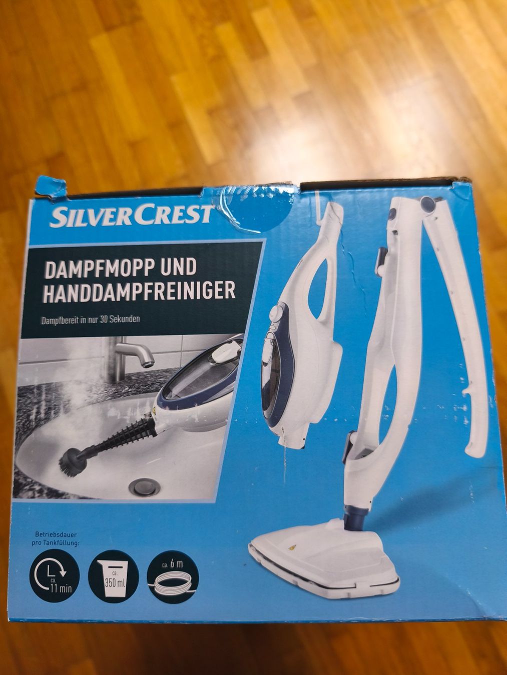 Silvercrest Dampfmop und Handdampfreiniger NEU!! (Neu und ...