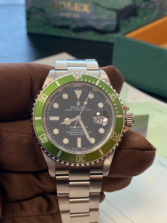 Rolex Submariner Flat/Fat Four FULL SET 2004 (Gebraucht) in Grimisuat ...