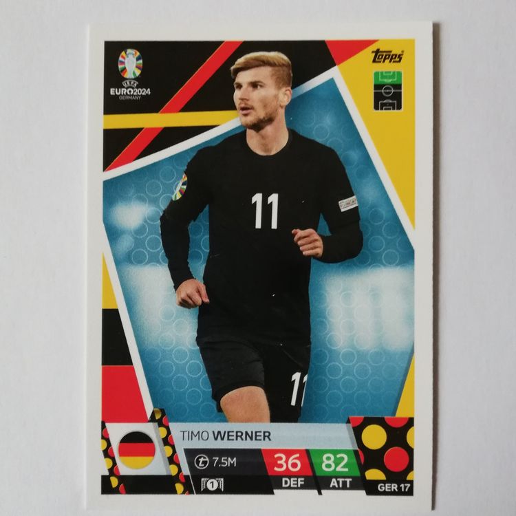 Match Attax Euro 2024 Timo Werner | Kaufen auf Ricardo