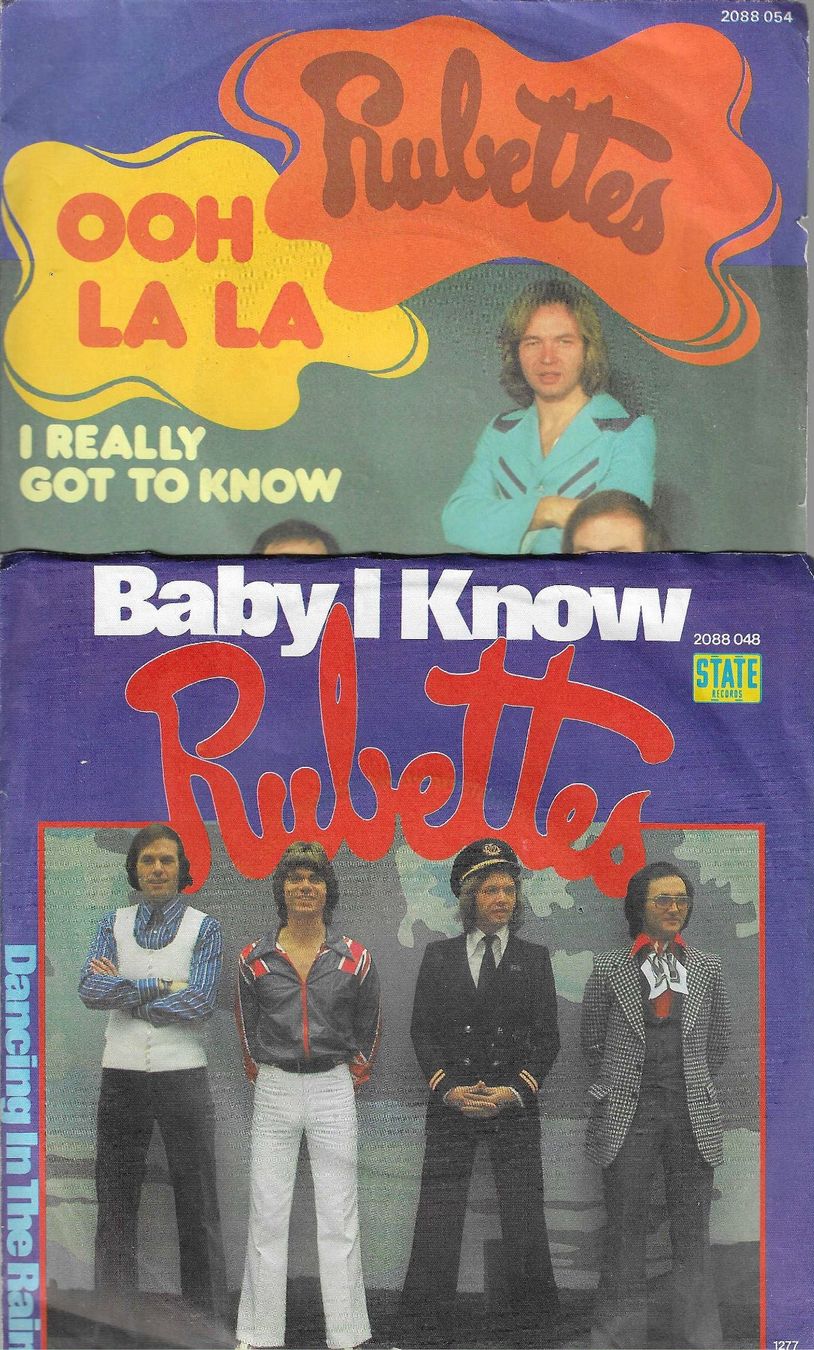 The Rubettes 2 SP's - Baby I Know & Ooh La La (Gebraucht) in Savagnier ...