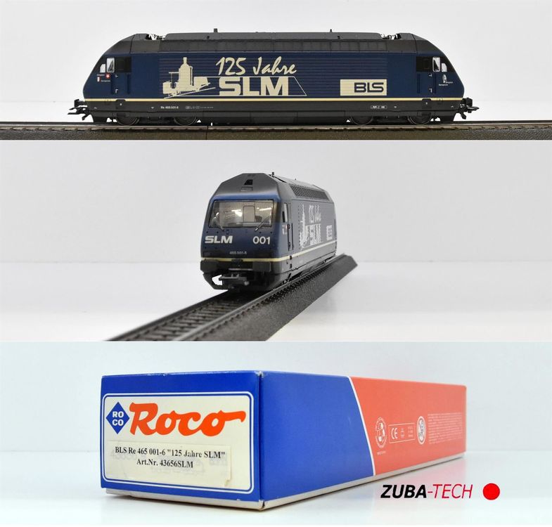 Roco 43656 E-Lok Re 465 der BLS H0 GS OV (Gebraucht) in St. Gallen für ...