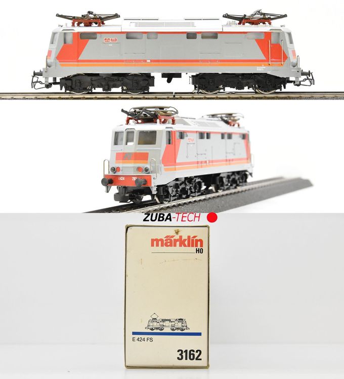 Märklin 3162 E-Lok E 424 FS H0 WS Analog mit OVP | Acheter sur Ricardo
