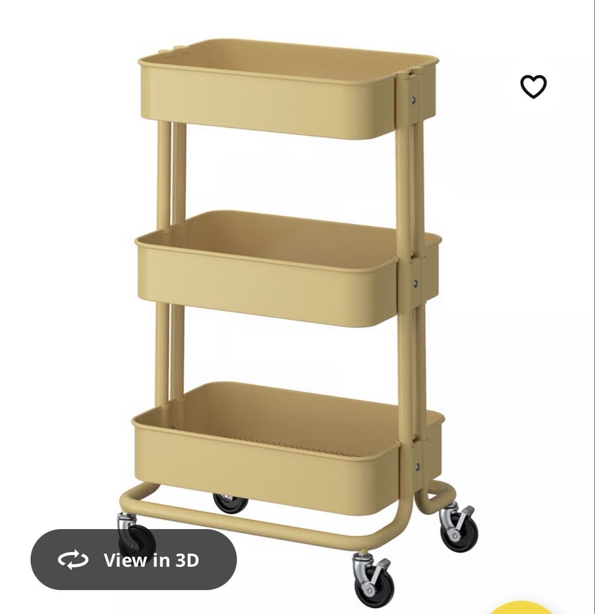 IKEA Raskog yellow trolley (Gebraucht) in Zürich für CHF 10 – nur ...