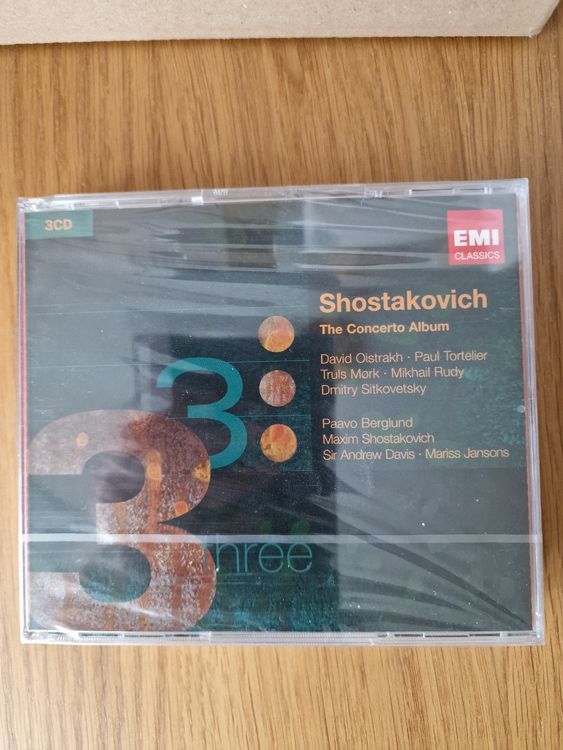 Shostakovich - The Concerto Album - 3CD - Neu & OVP! (Neu und originalverpackt) in Aesch BL für ...