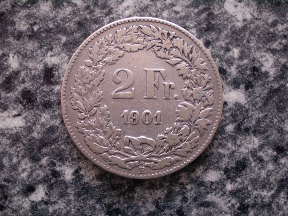 2 Fr.1901 !!! sehr, sehr Rar !!! ab 1.- !!! (Gebraucht) in Dierikon für CHF 62 – mit Lieferung ...
