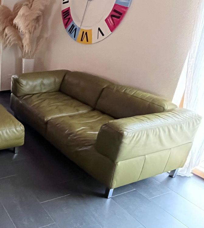 2er Echtleder-Sofa (Gebraucht) in Bischofszell für CHF 50 – nur Abholung auf Ricardo kaufen