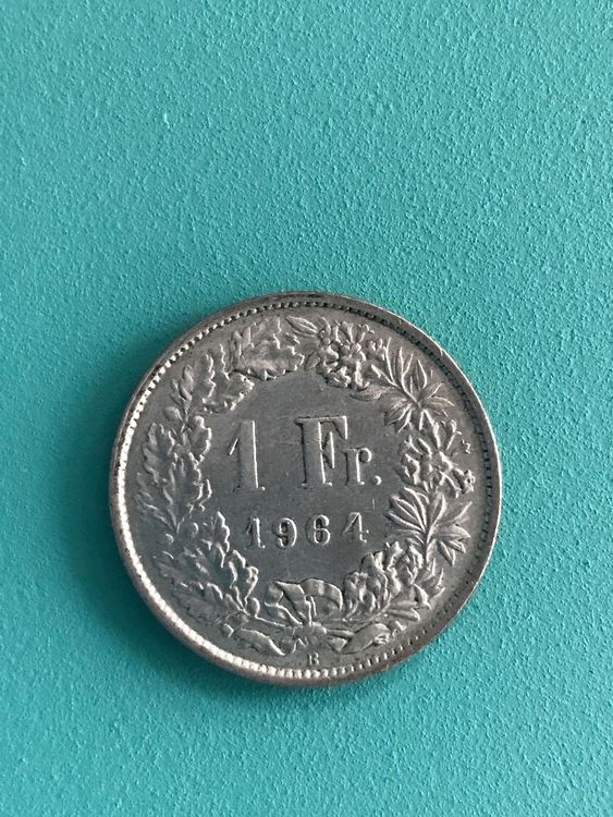 Silbermünze 1Fr. Jahrgang 1964 | Kaufen auf Ricardo