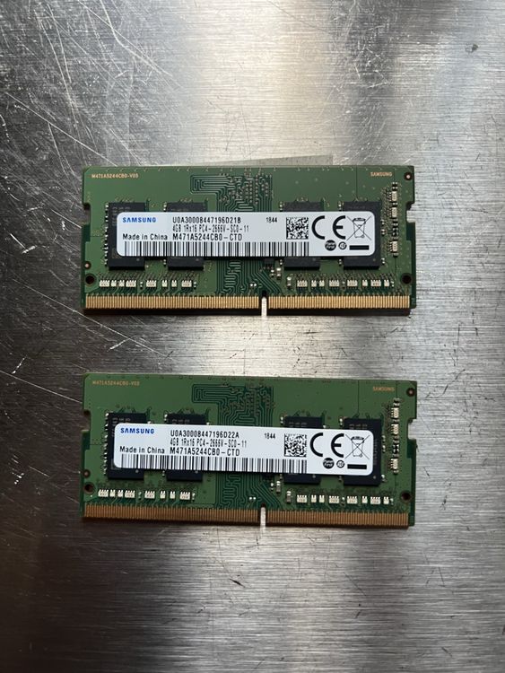 Samsung 4GB DDR4 RAM - 2x Sticks - Excellent Condition (Gebraucht) in ...