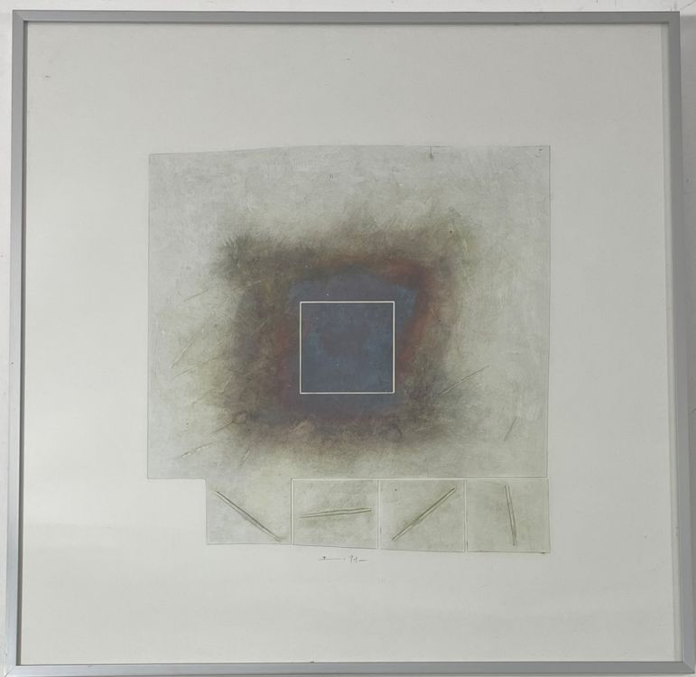 Interessante Mischtechnik Collage unleserlich Signiert (Gebraucht) in Root für CHF 29 – mit ...