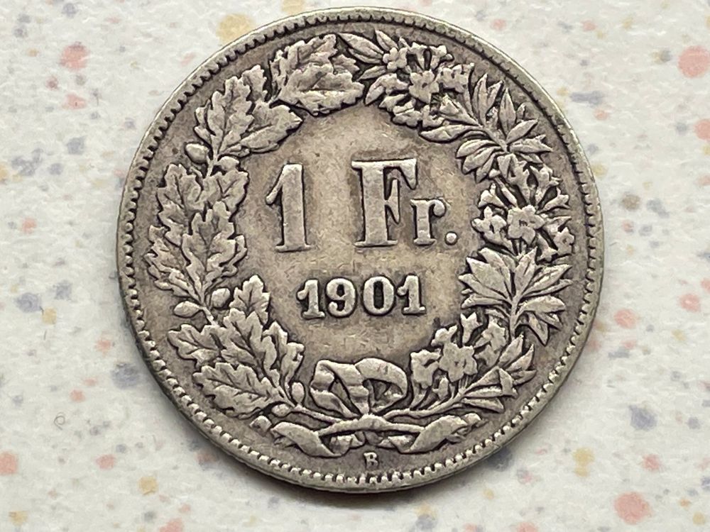 1901 1 Franken sehr rar !!! | Kaufen auf Ricardo