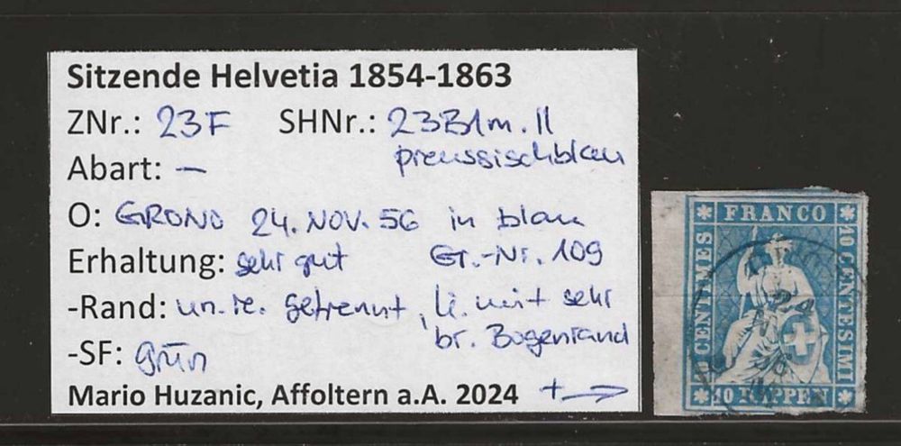 Strubel Nr. 23F - Grono - mit Befund : KP 1300.-- (Gebraucht) in Gümligen für CHF 160 – mit ...