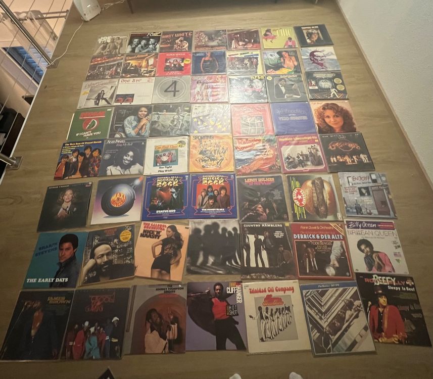 Plattensammlung 459 stk! Alles dabei Rock blues funk Disco (Gebraucht ...
