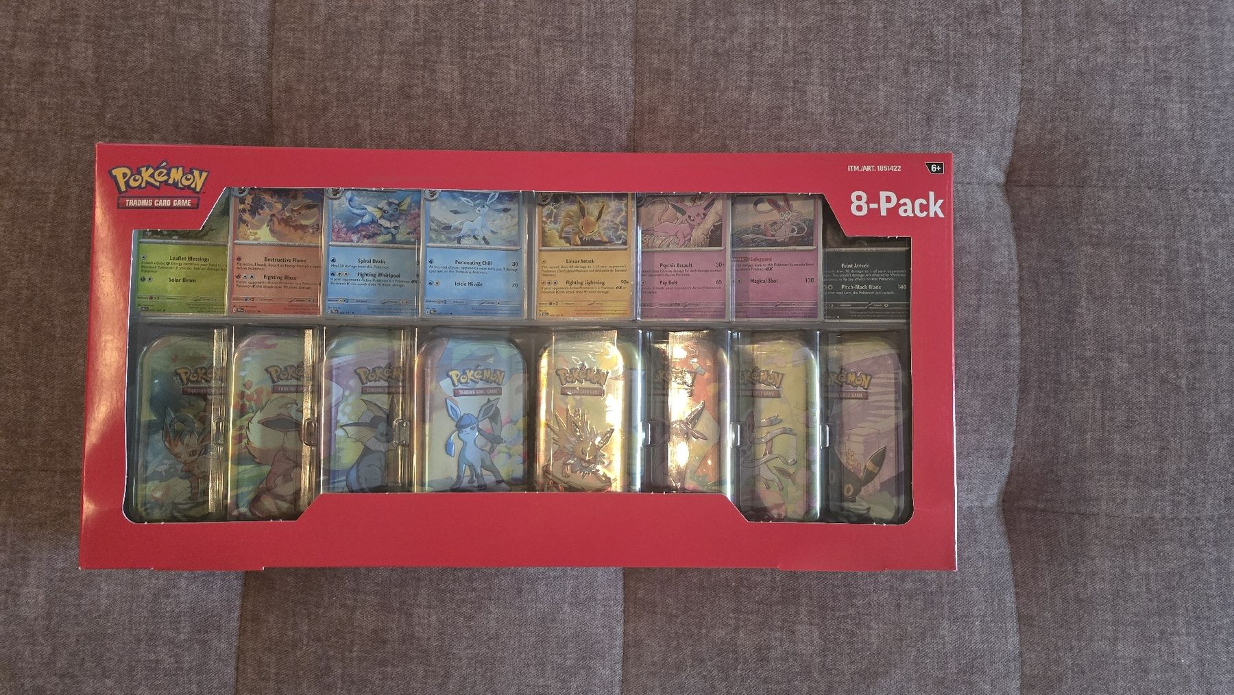 🔥NEW SEALED🔥Pokemon TCG Prismatic Evolutions Costco 8 Mini (Neu und ...