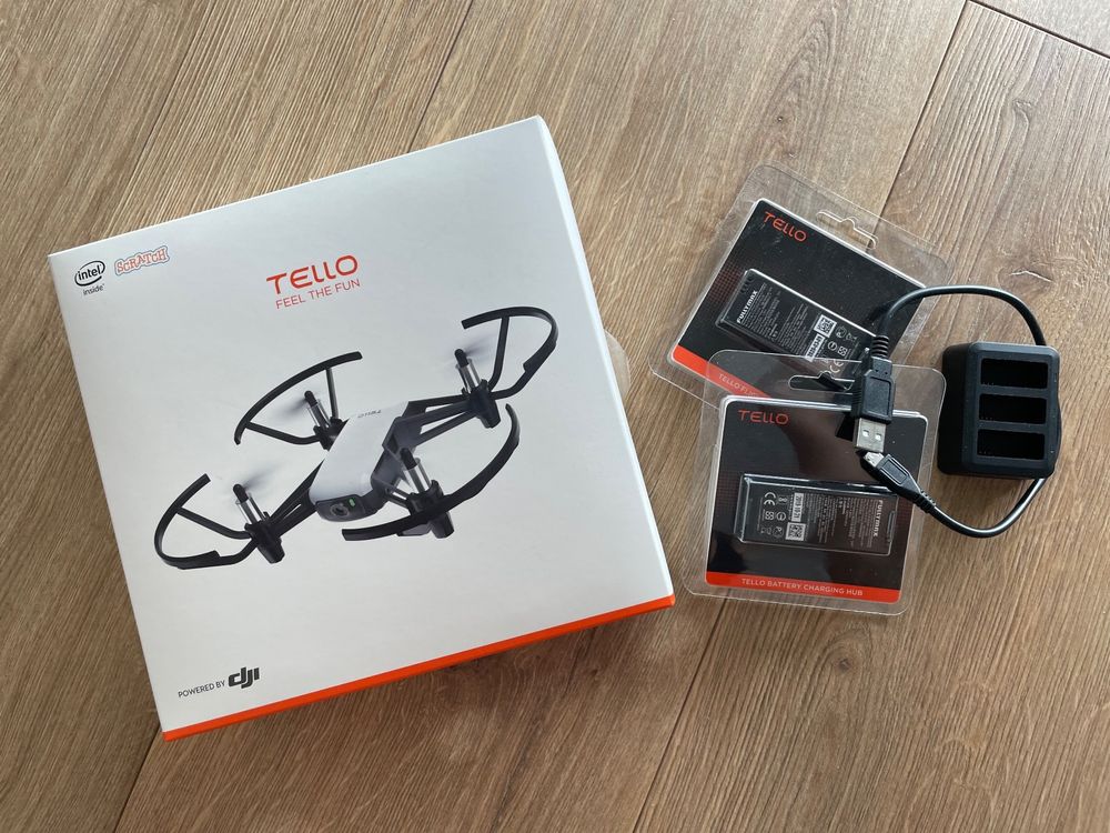 Tello Drohne mit Kamera/Drone Tello avec caméra (Gebraucht) in Farvagny ...