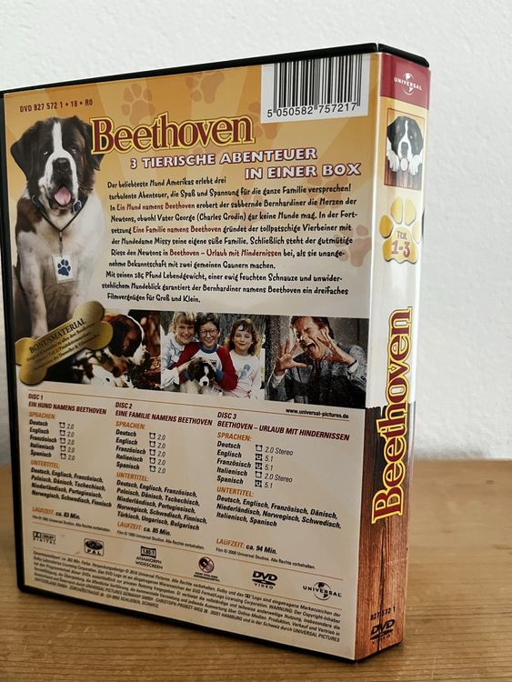Beethoven DVD Box Teil 1-3 (Gebraucht) in Bassersdorf für CHF 9 – mit ...
