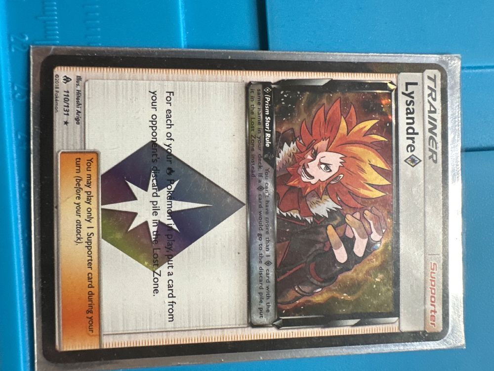 Pokemon Prisma Card Lysandre (Neu (gemäss Beschreibung)) in Embrach für ...
