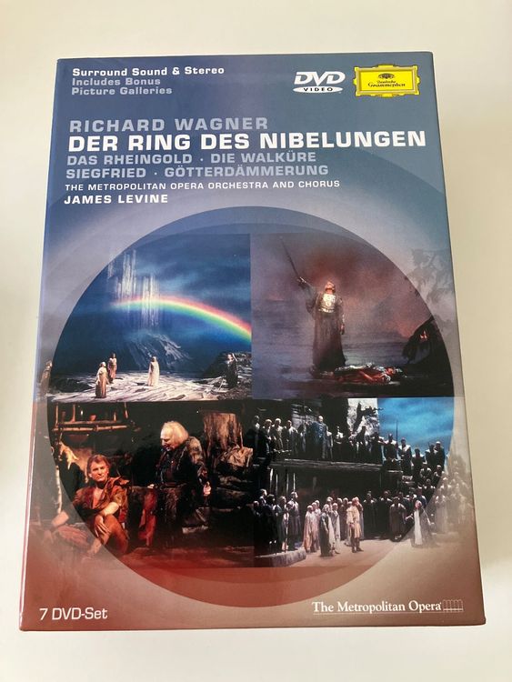 Richard Wagner - Der Ring des Nibelungen (7 DVD) MET, Levine (Gebraucht) in Arbon für CHF 29 ...
