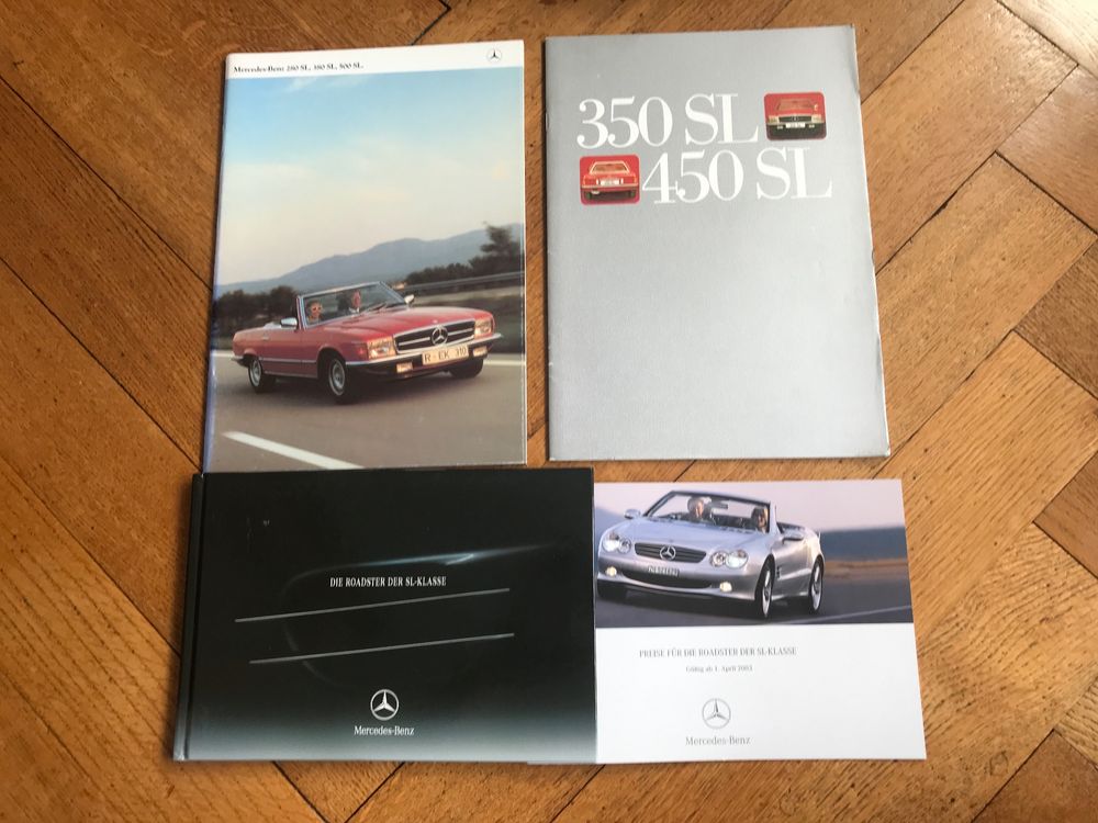 3 Mercedes Benz Prospekte SL | Kaufen auf Ricardo