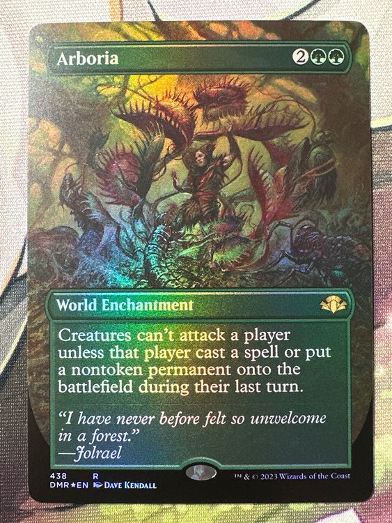 Arboria FOIL Variant 438 Dominaria Remastered (Neu (gemäss Beschreibung ...