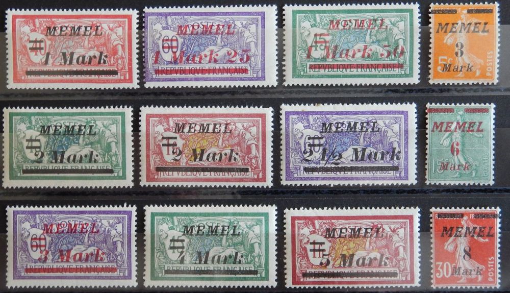 Memel Lot * mit alten Werten I alle sign. | Kaufen auf Ricardo