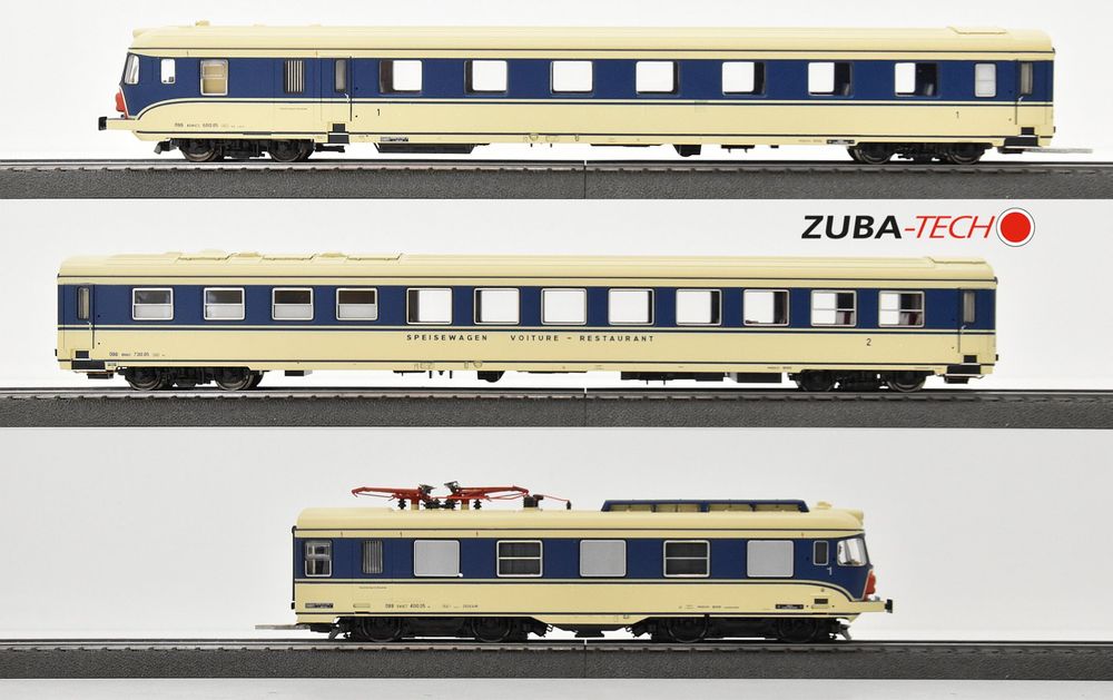 Roco 43053 E-Triebzug Transalpin 3tlg. ÖBB H0 GS Analog OVP (Gebraucht ...