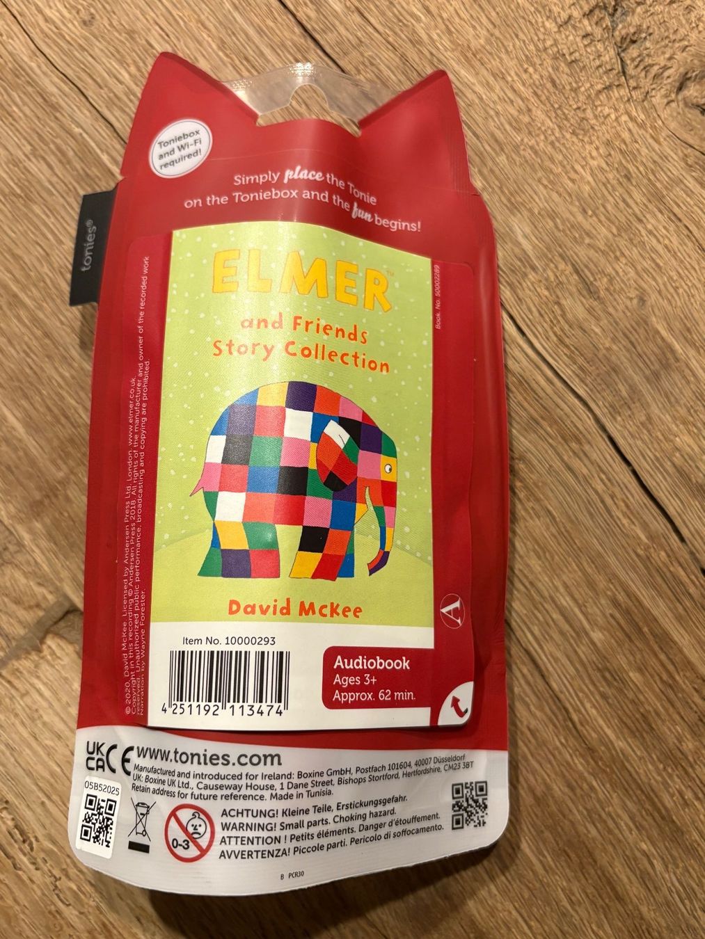 Tonie Elmar der bunte Elefant Englisch (Neu und originalverpackt) in ...