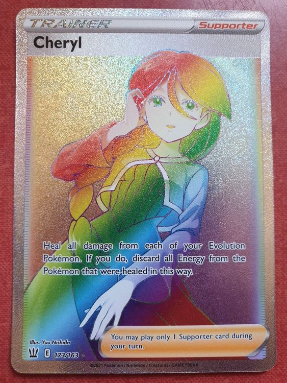 pokemon karte Cheryl rainbow (Neu (gemäss Beschreibung)) in Zürich für ...