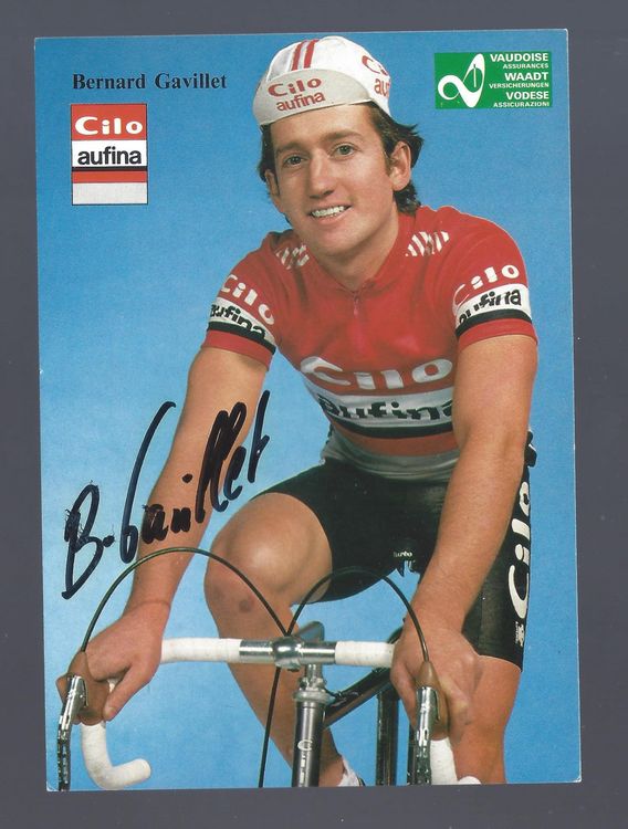 Cyclisme - Bernard Gavillet, signée | Kaufen auf Ricardo